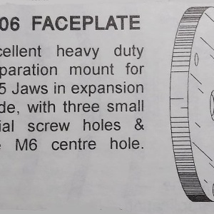 Faceplate Ring "E" Jaws | The Woodsmith Pty Ltd